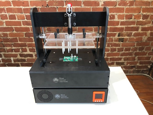 Modular ICT Fixtures: Chassis + Pogo Pin Cassette – Blue Clover Devices